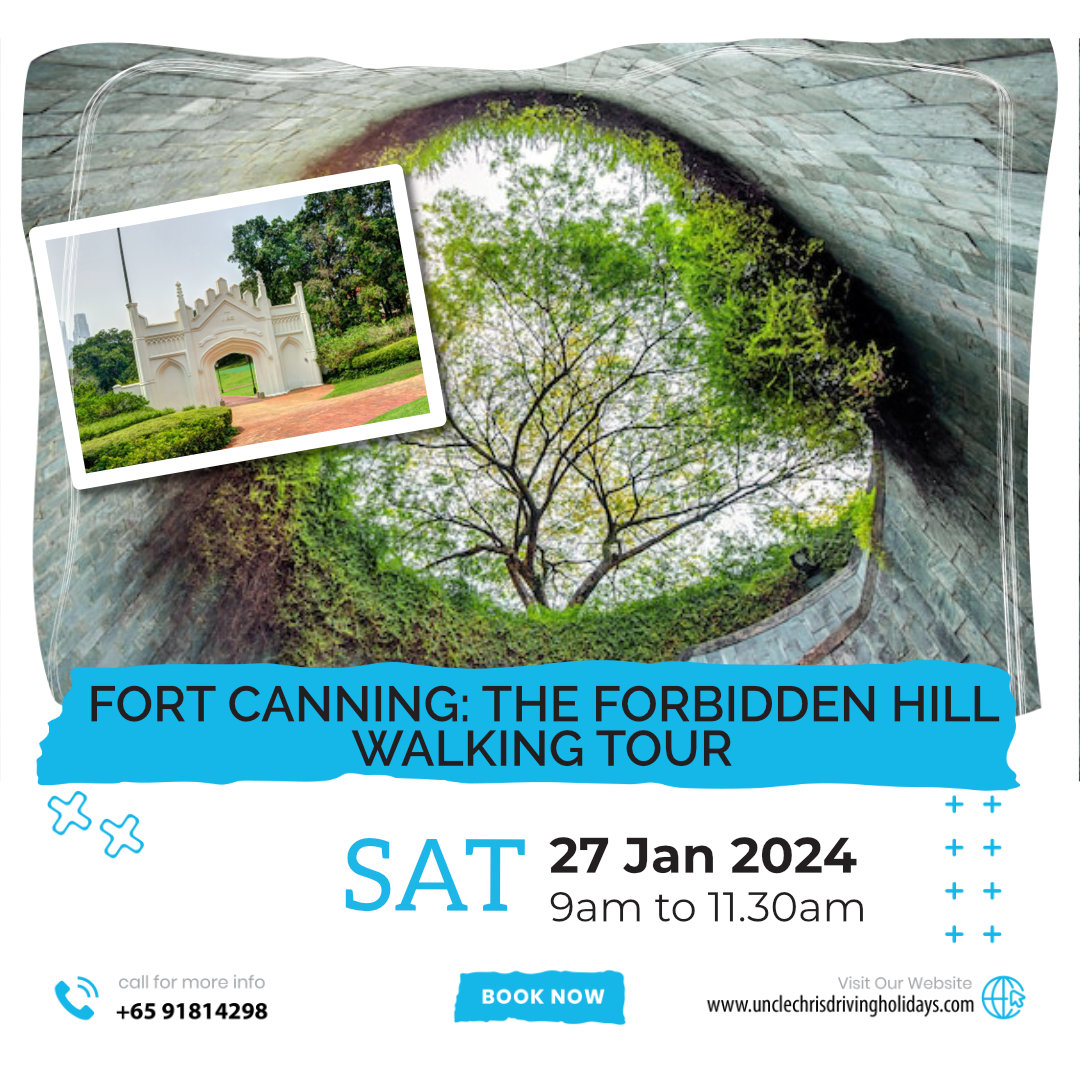 FORT CANNING: THE FORBIDDEN HILL WALKING TOUR - Uncle Chris