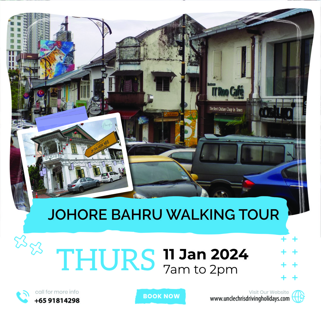 JOHORE BAHRU WALKING TOUR - Uncle Chris